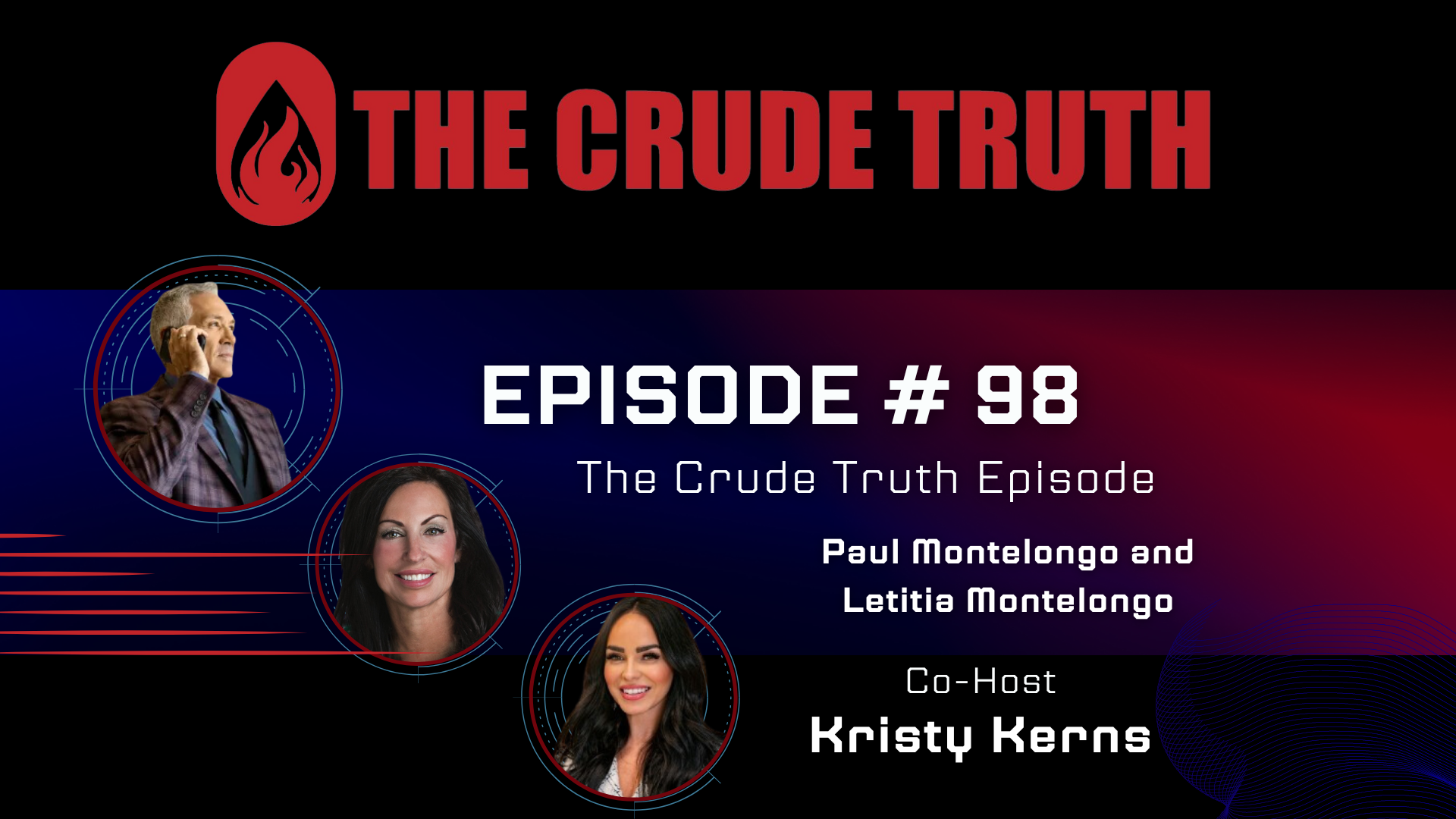 THE CRUDE TRUTH Ep. 98 Letitia Montelongo and Paul Montelongo, Founder ...